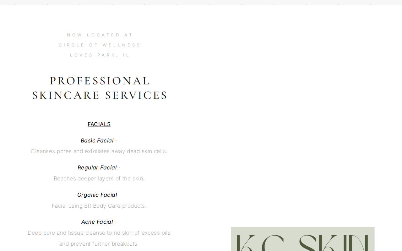 KC Skin Professional Skincare